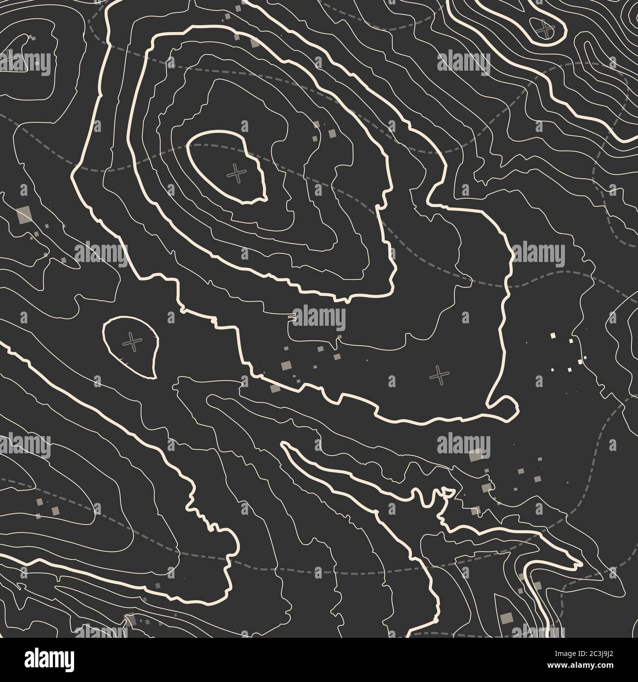 Topographic map background concept with space for your copy. Topography ...