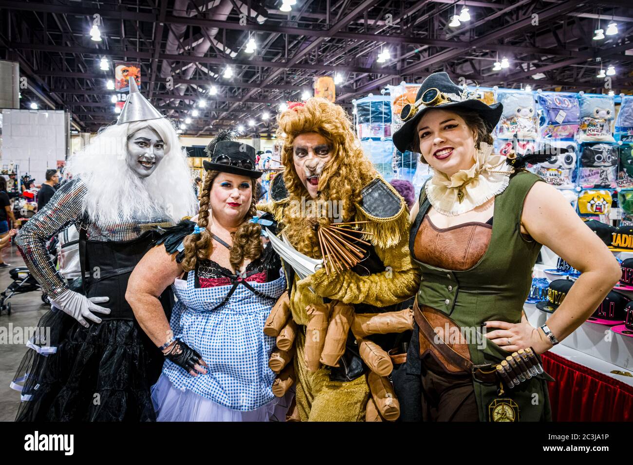 2019 Fan Fusion (AKA Comicon), Wizard of Oz Stock Photo - Alamy