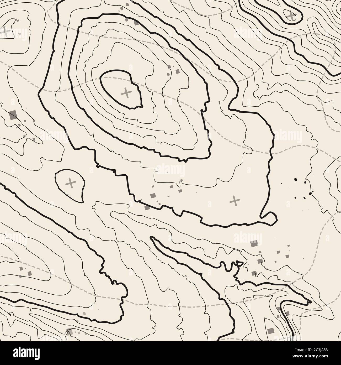 Topographic map background concept with space for your copy. Topography ...