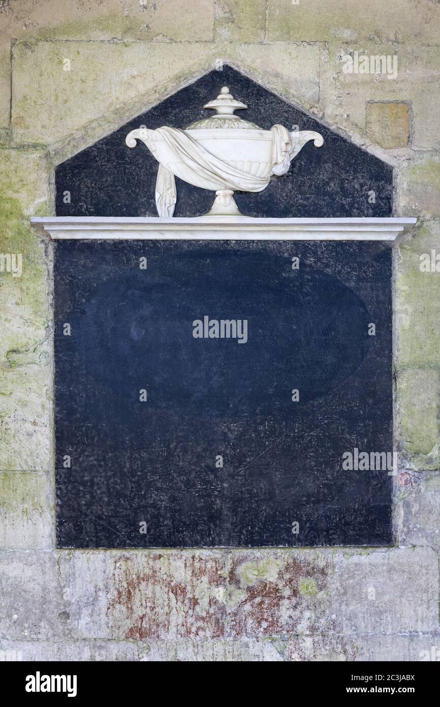 Architectural slate frame. 13th century carved stonework, with ...