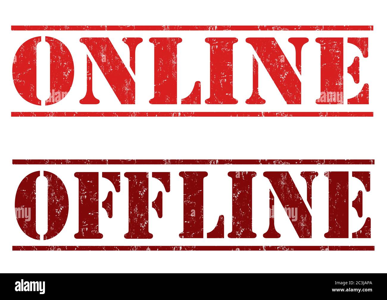 Offline word Cut Out Stock Images & Pictures - Alamy