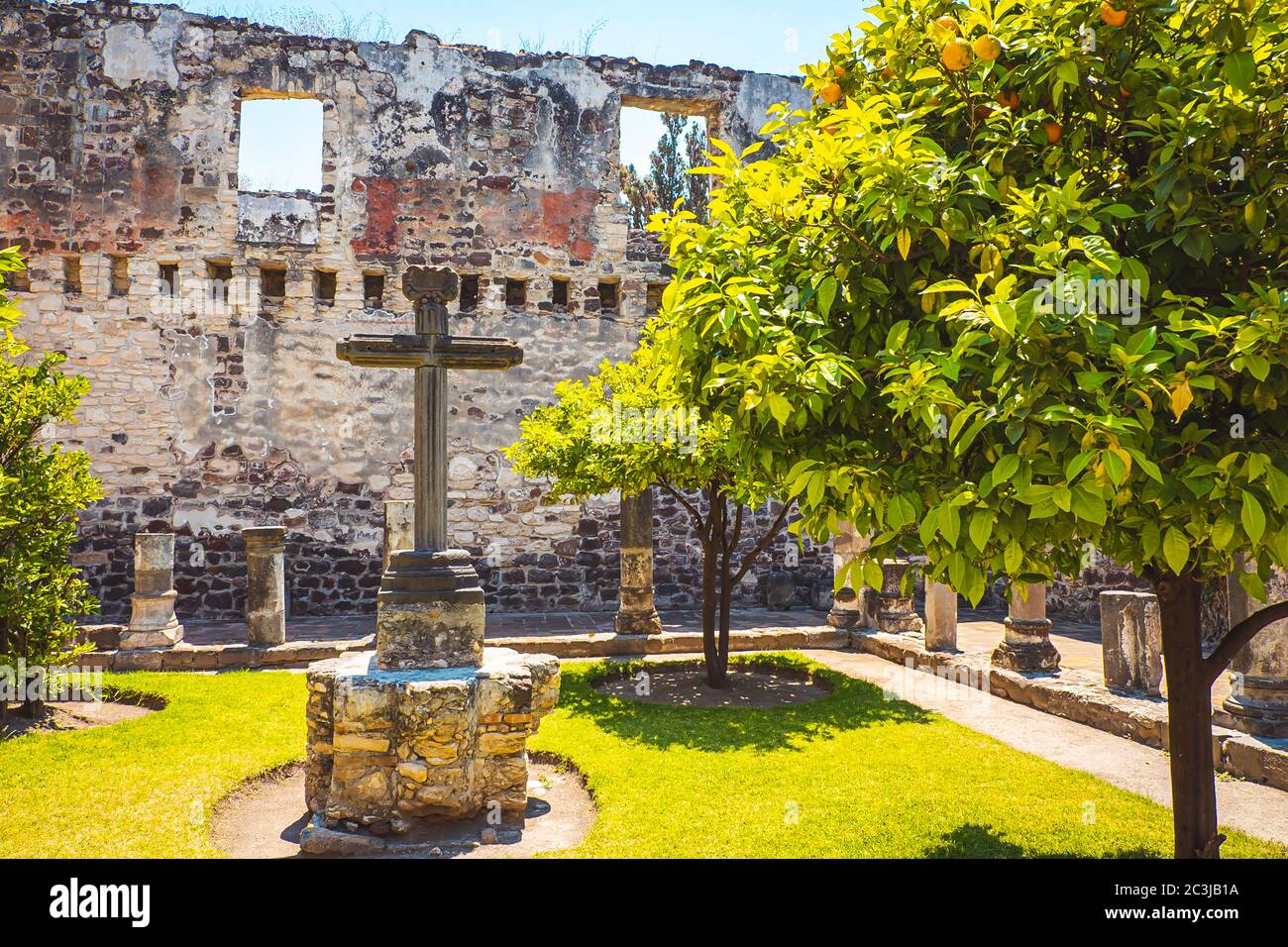 Stone Town "Tecali de Herrera" in Puebla, Mexico Stock Photo - Alamy