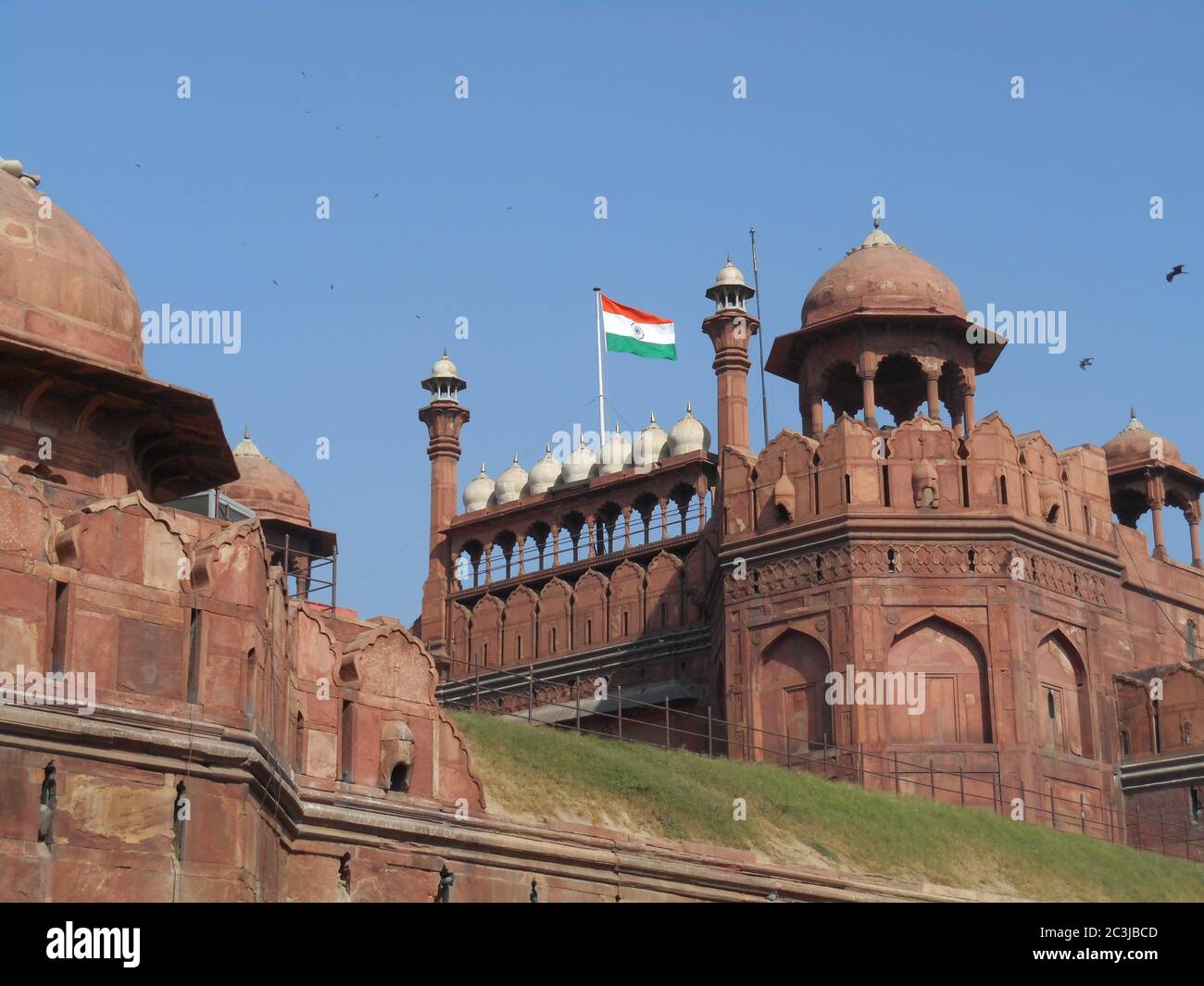 Garden red fort delhi hi-res stock photography and images - Alamy
