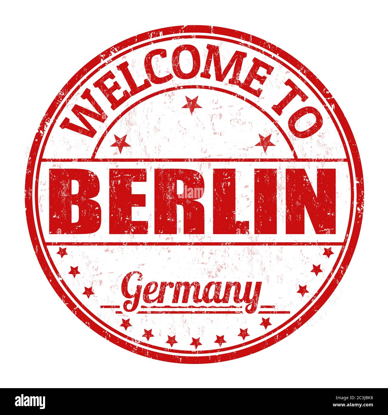 Old german berlin illustration Cut Out Stock Images & Pictures - Alamy
