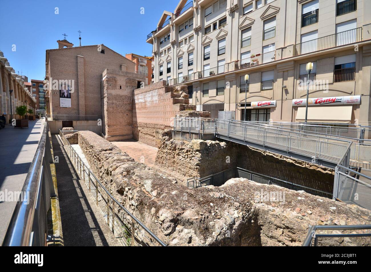 Murcia city centre, Spain Stock Photo - Alamy