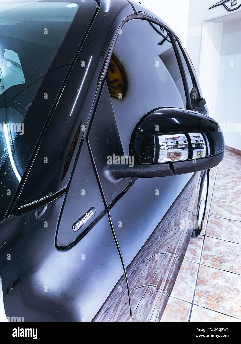 Vertical shot car back hi-res stock photography and images - Alamy