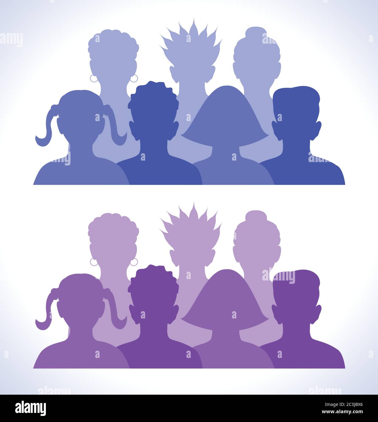 People group icon. Vector avatar illustration Stock Vector Image & Art ...