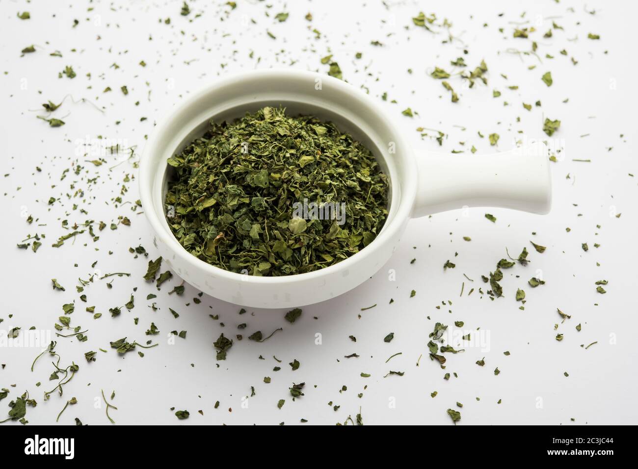 Kasoori Methi also known as Kasuri Methi or Dried Fenugreek Leaves ...
