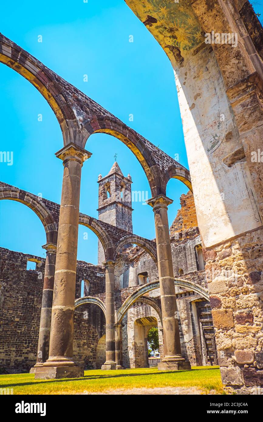 Stone Town "Tecali de Herrera" in Puebla, Mexico Stock Photo - Alamy