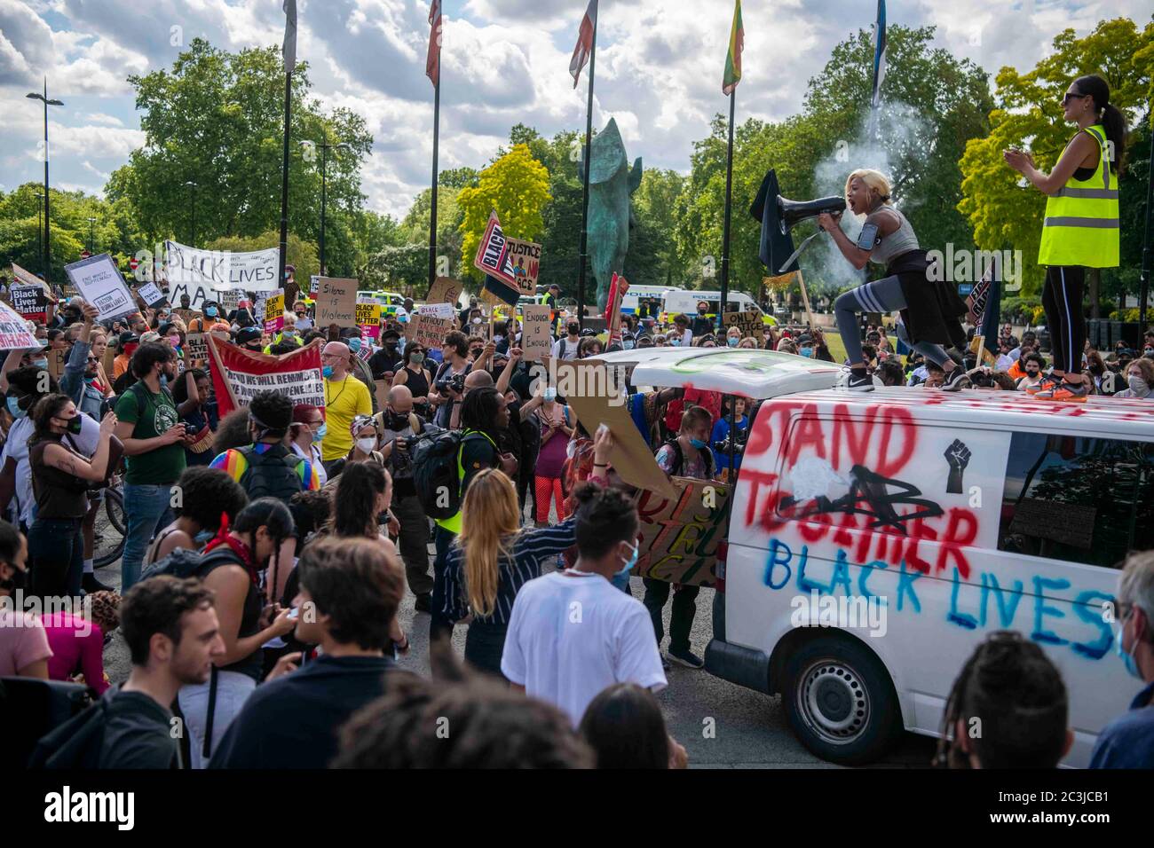 Saturday, June 20 - Hyde Park, London - Protest today organised by the ...