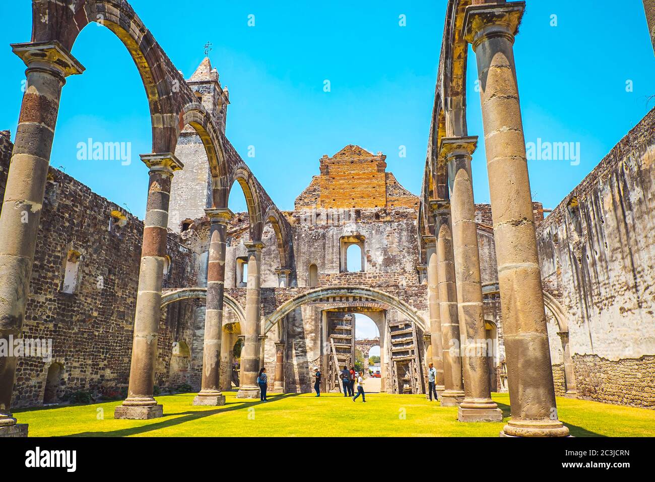 Stone Town "Tecali de Herrera" in Puebla, Mexico Stock Photo - Alamy