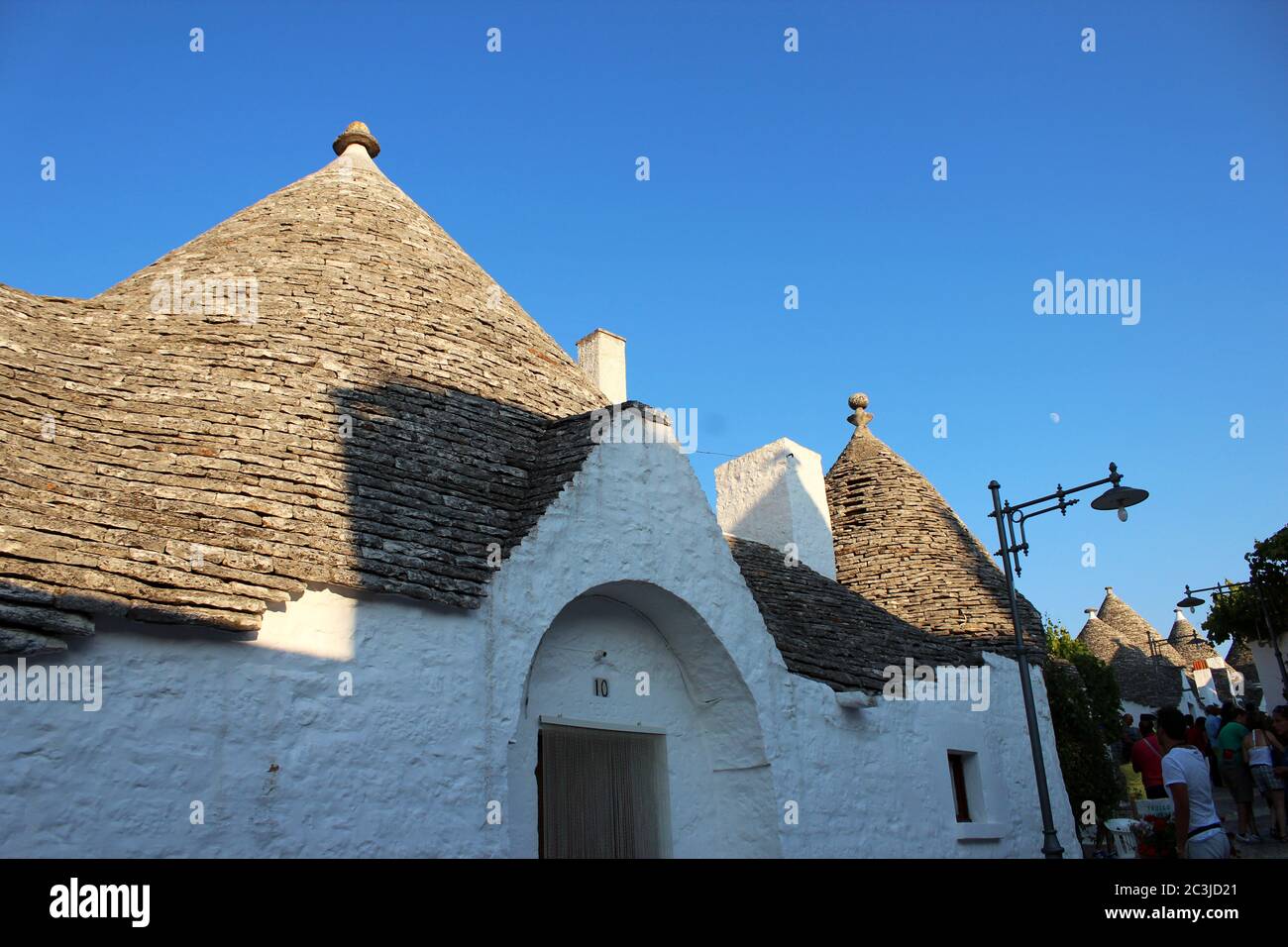 The beautiful city of Alberobello, in Puglia, in the province of Lecce ...