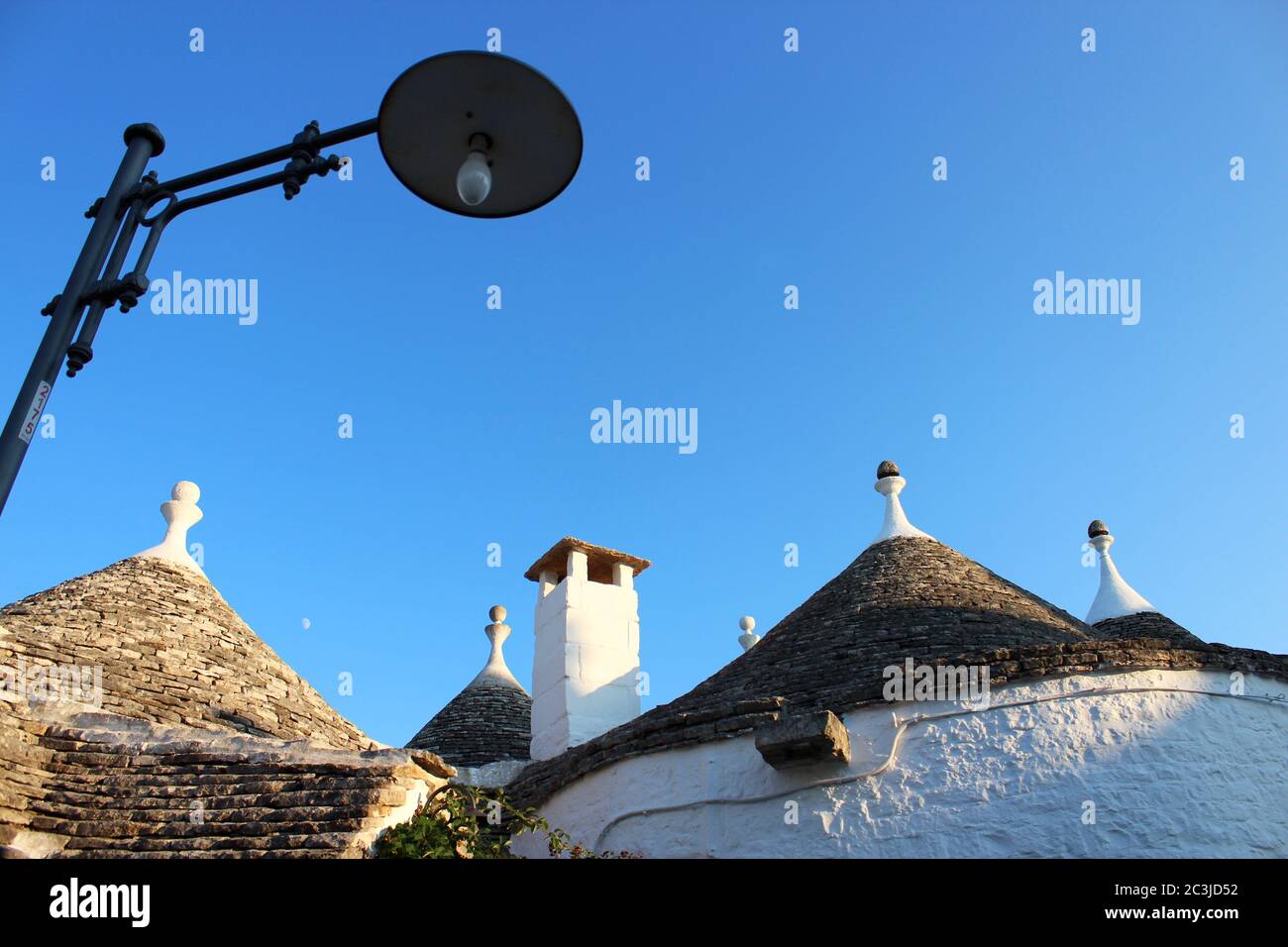 The beautiful city of Alberobello, in Puglia, in the province of Lecce ...