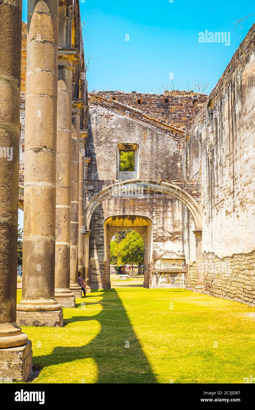 Stone Town "Tecali de Herrera" in Puebla, Mexico Stock Photo - Alamy