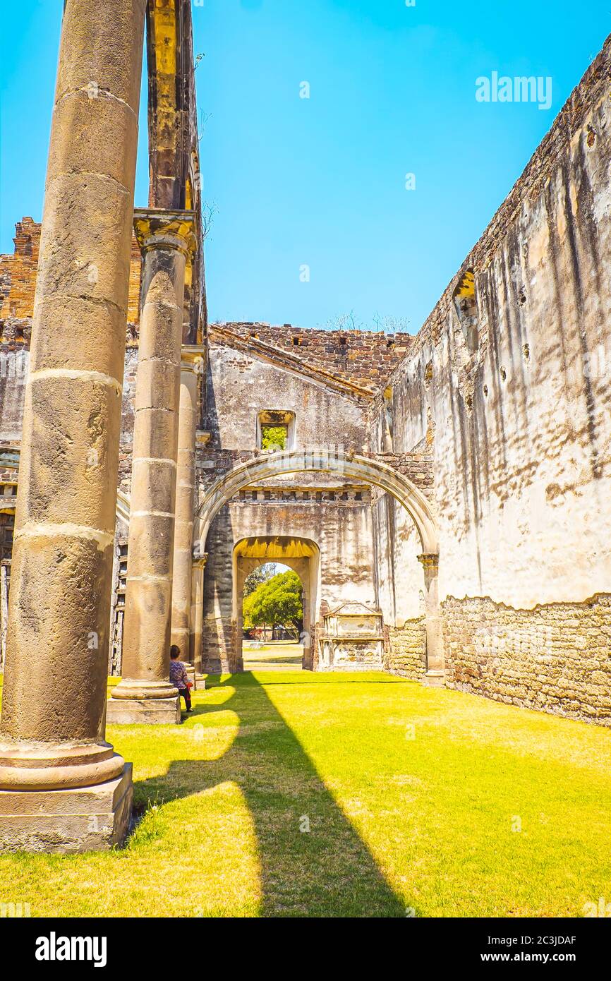 Stone Town "Tecali de Herrera" in Puebla, Mexico Stock Photo - Alamy
