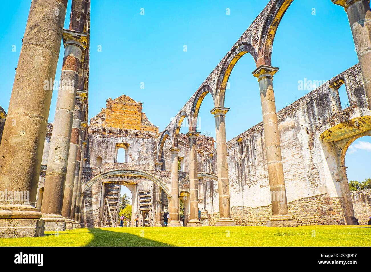 Stone Town "Tecali de Herrera" in Puebla, Mexico Stock Photo - Alamy