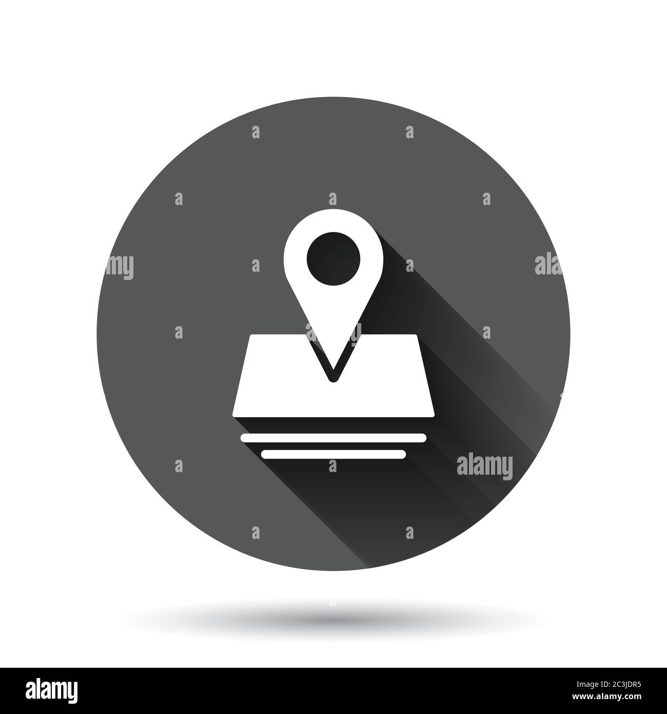 Map Area Circle High Resolution Stock Photography and Images - Alamy