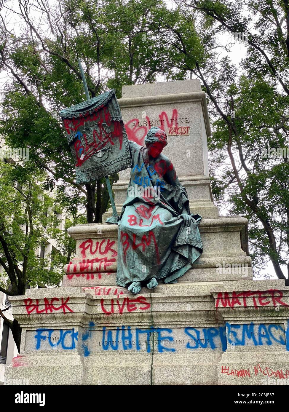 Washington D.C, District of Columbia, USA. 20th June, 2020. The ...