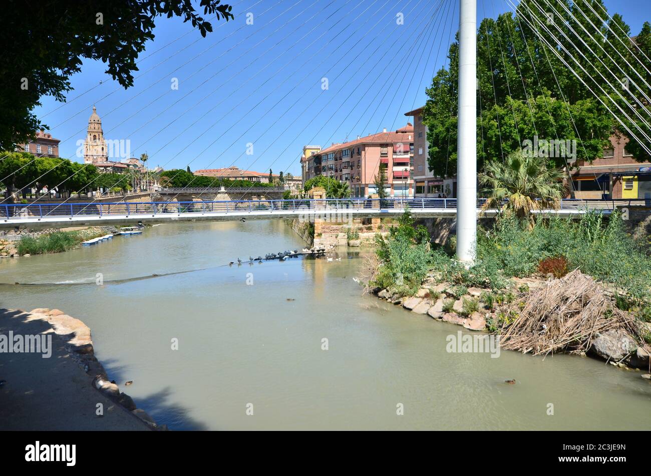 Murcia city centre, Spain Stock Photo - Alamy