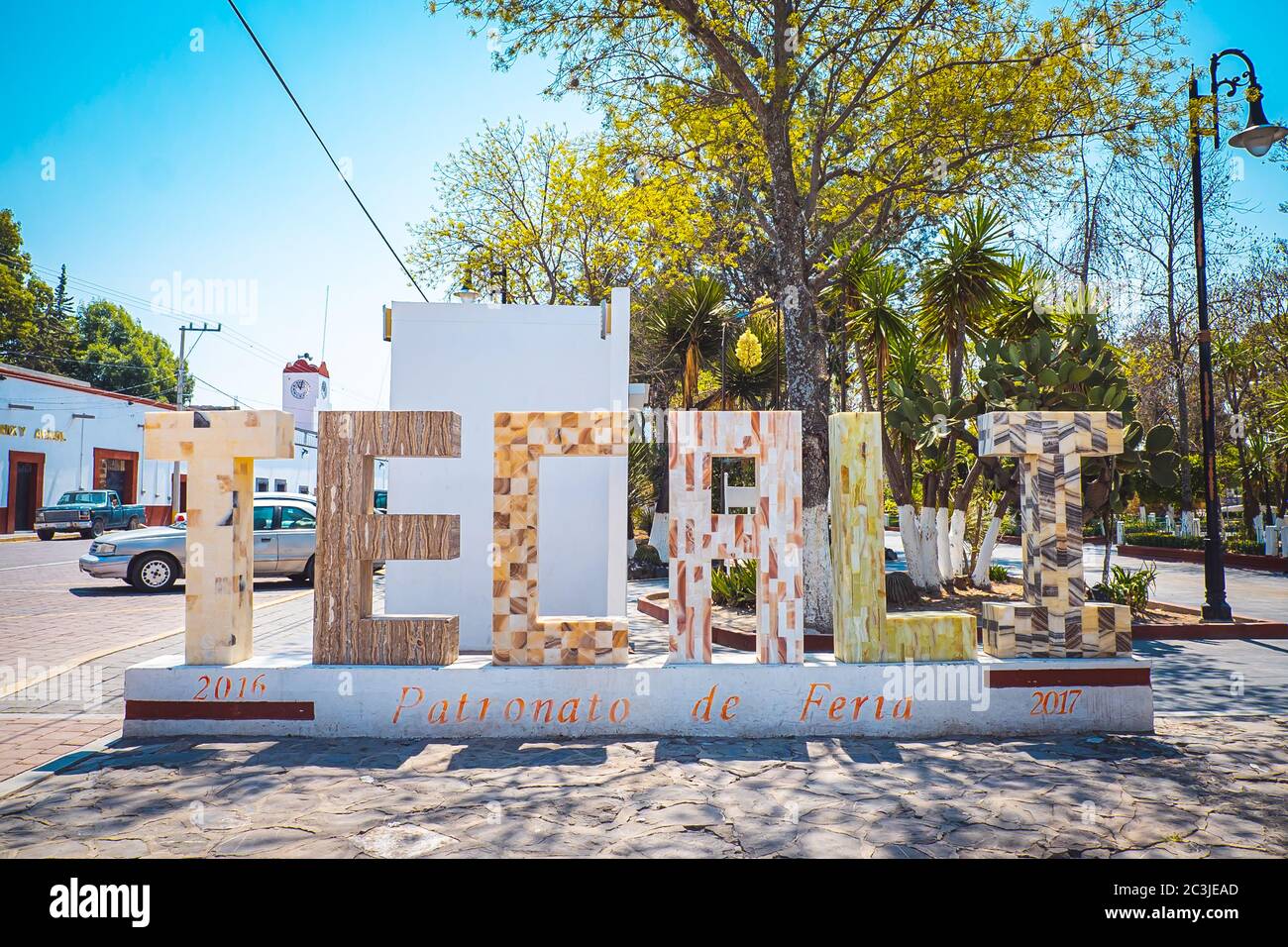 Stone Town "Tecali de Herrera" in Puebla, Mexico Stock Photo - Alamy