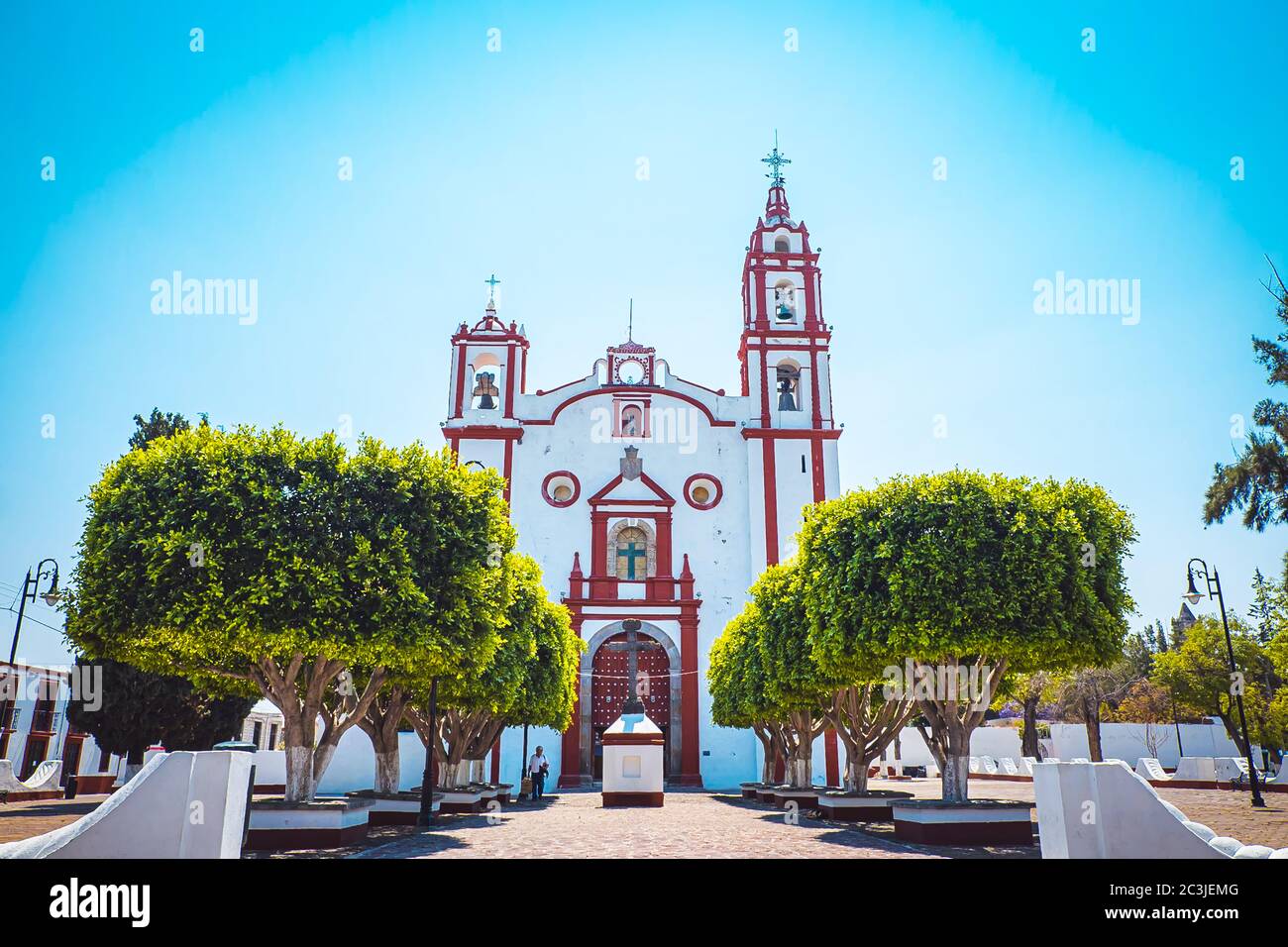 Stone Town "Tecali de Herrera" in Puebla, Mexico Stock Photo - Alamy