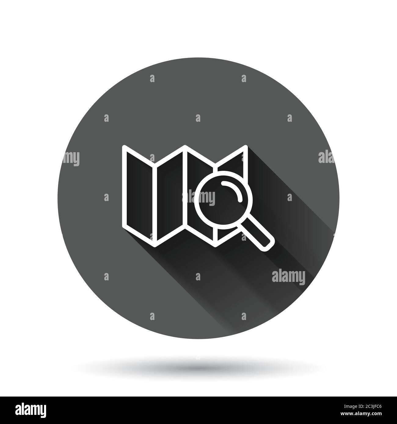 Gps circle Stock Vector Images - Alamy