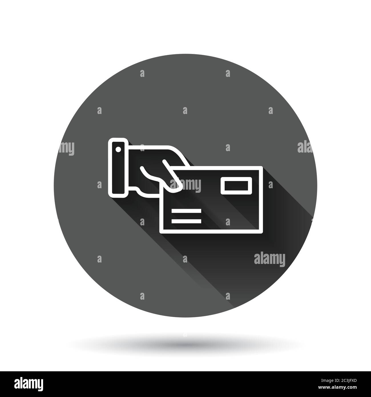 Postman delivery round Cut Out Stock Images & Pictures - Alamy