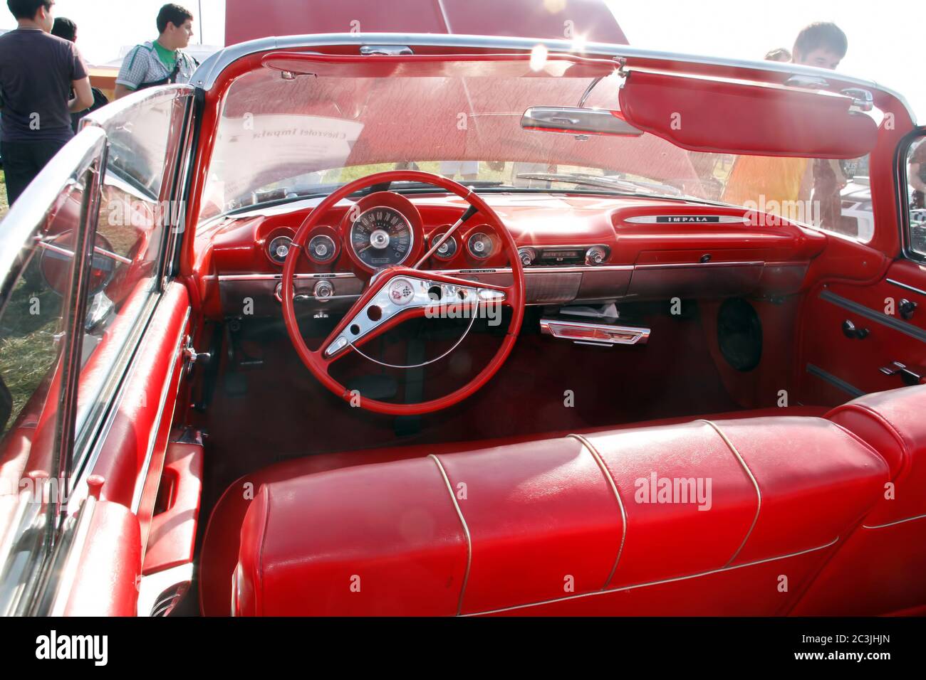 1958 chevy impala dashboard hi-res stock photography and images - Alamy