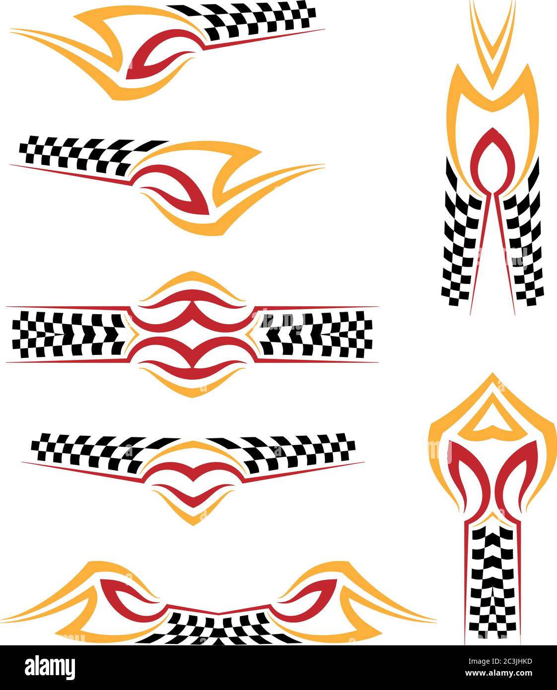 Vehicle Graphics, Stripe : Vinyl Ready Vector Art Stock Vector Image ...