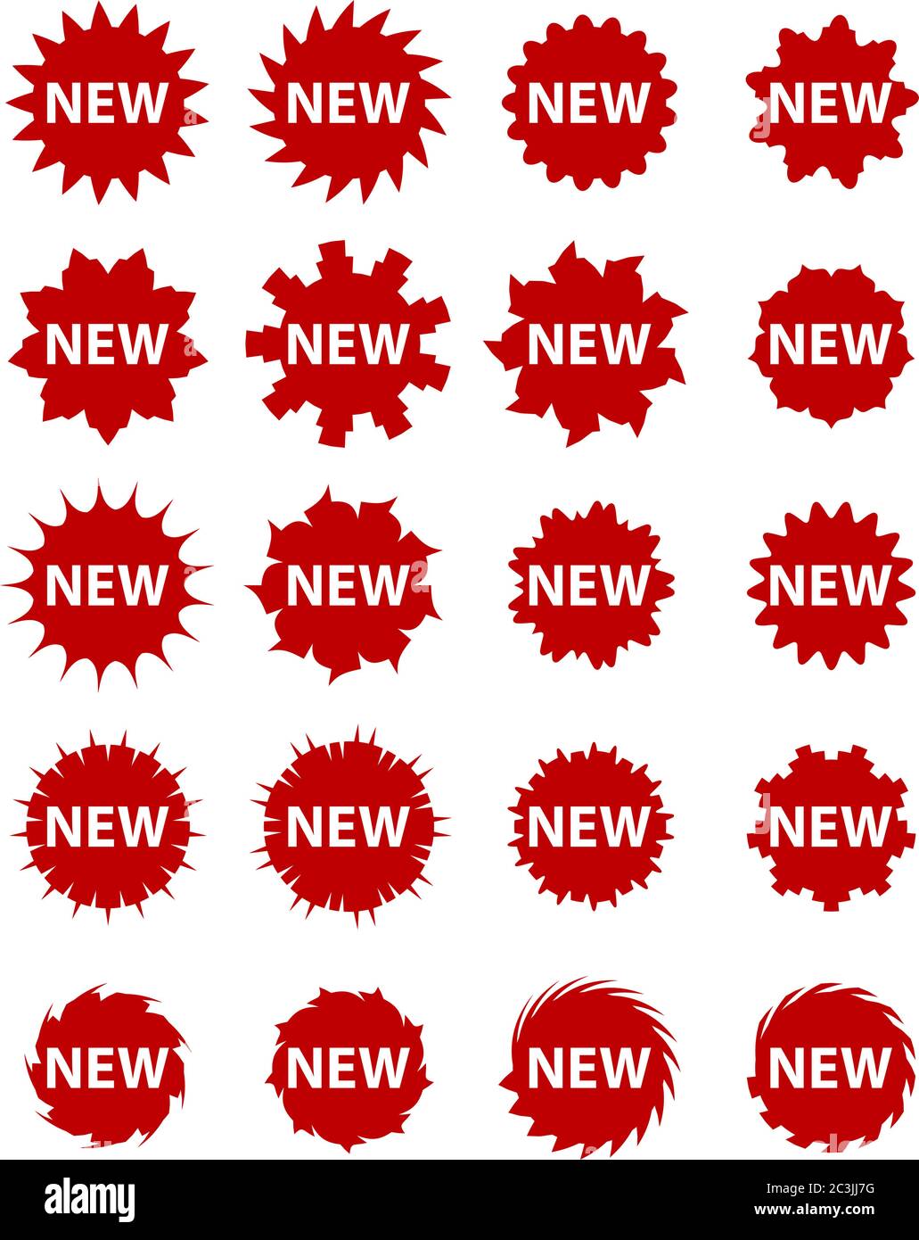 New Offer Label, Sticker Vector Illustration Stock Vector Image & Art ...