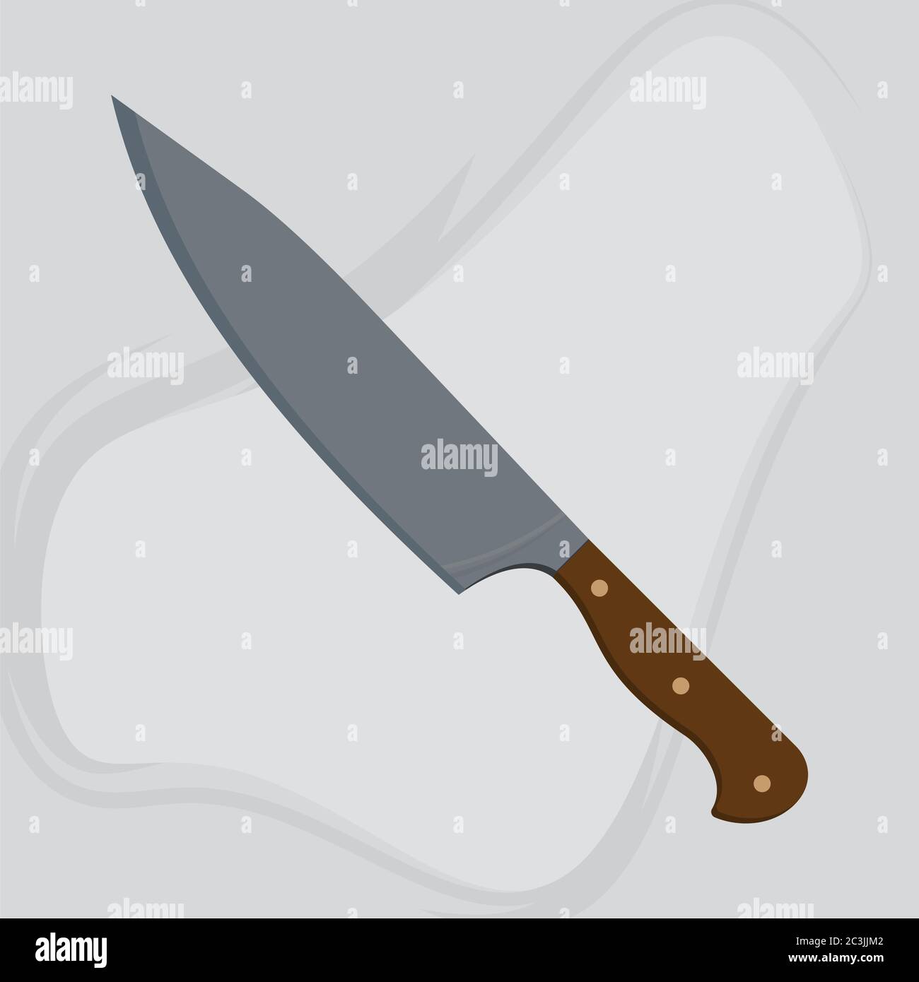 Knife Icon Vector Illustration Stock Vector Image & Art - Alamy