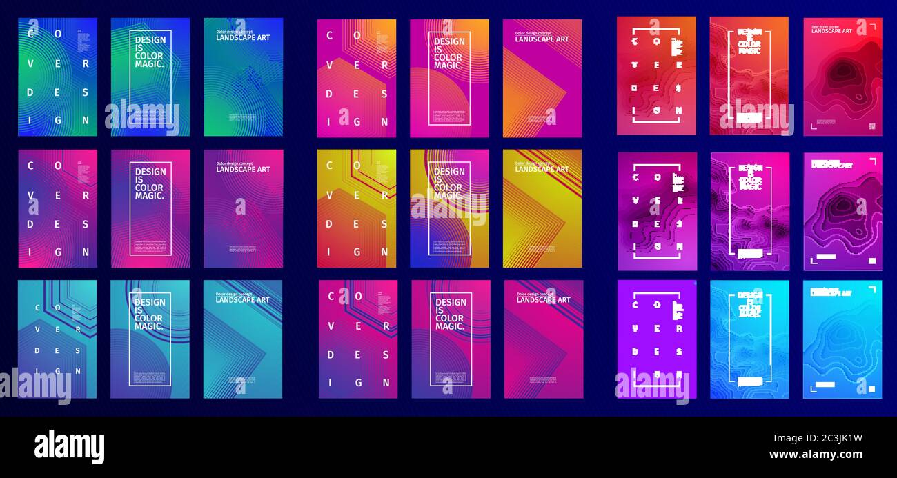 Cover for graphic design vector 3d illustration. Minimal geometric ...