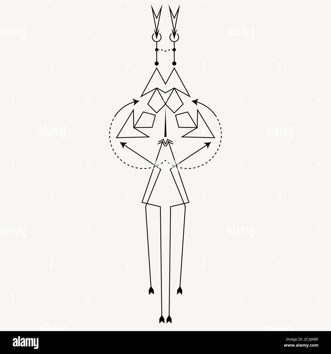 Line Dot Tattoo Vector Art Stock Vector Image & Art - Alamy