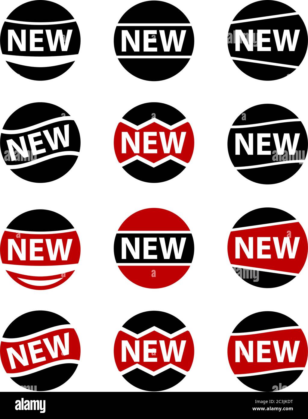 New Offer Label, Sticker Vector Illustration Stock Vector Image & Art ...