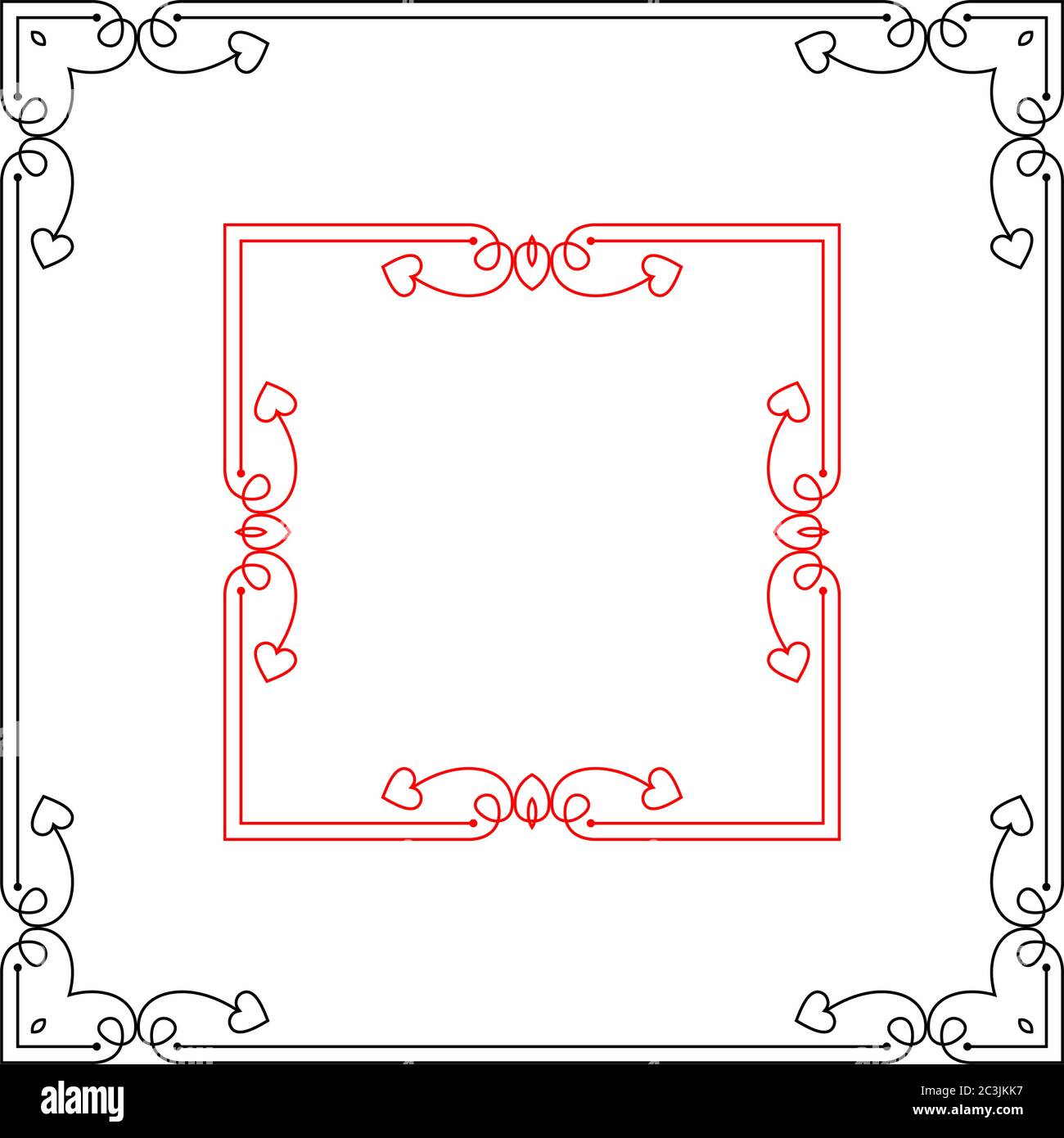 Frame Border Design Vector Illustration Stock Vector Image & Art - Alamy