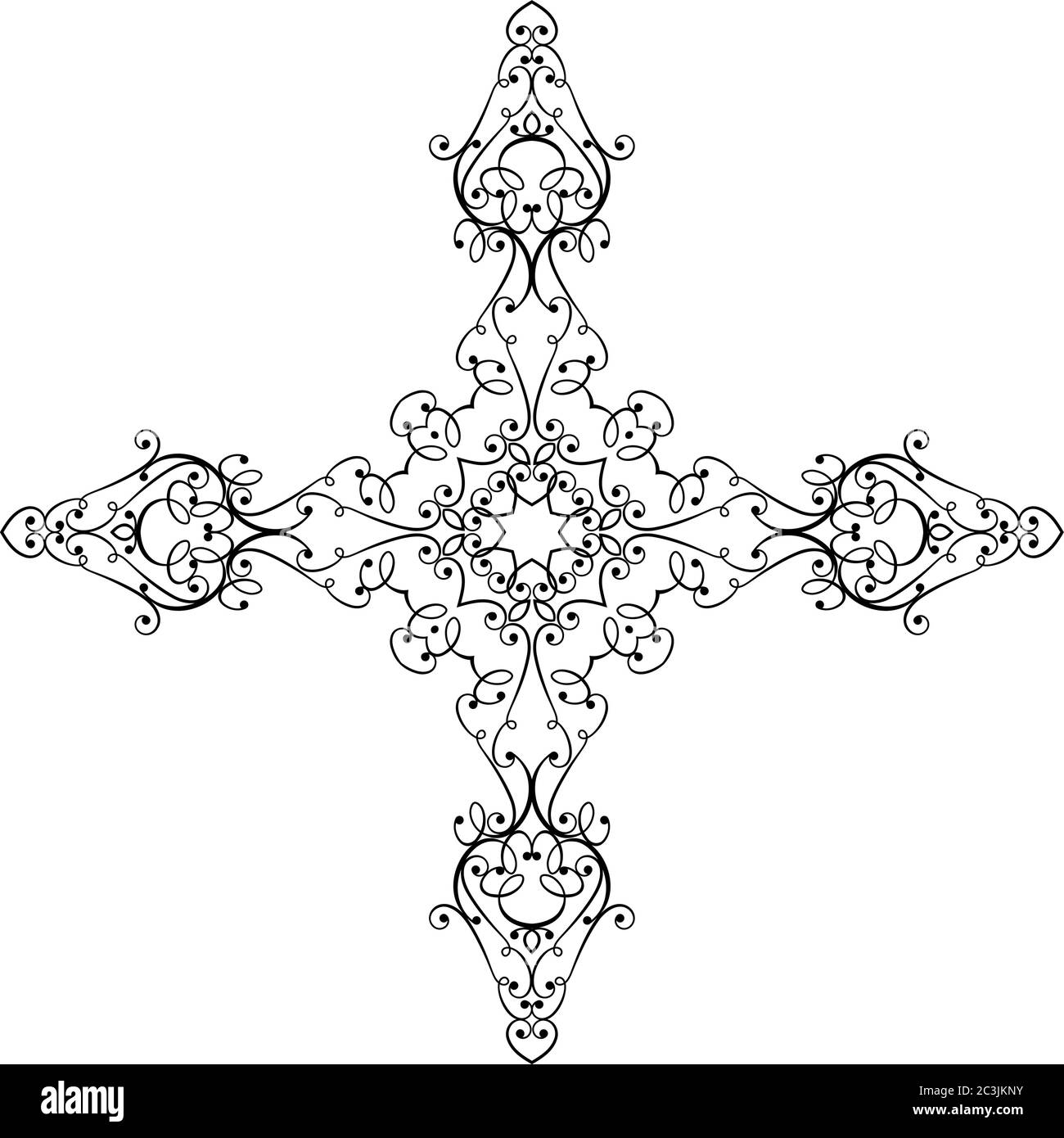 Christian Cross Design Vector Art Stock Vector Image & Art - Alamy