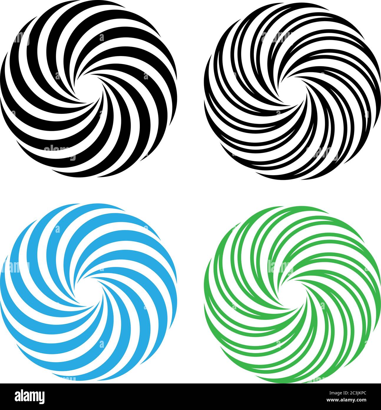 Geometric Shape Circle, Pinwheel Line Art Drawing Vector Art ...