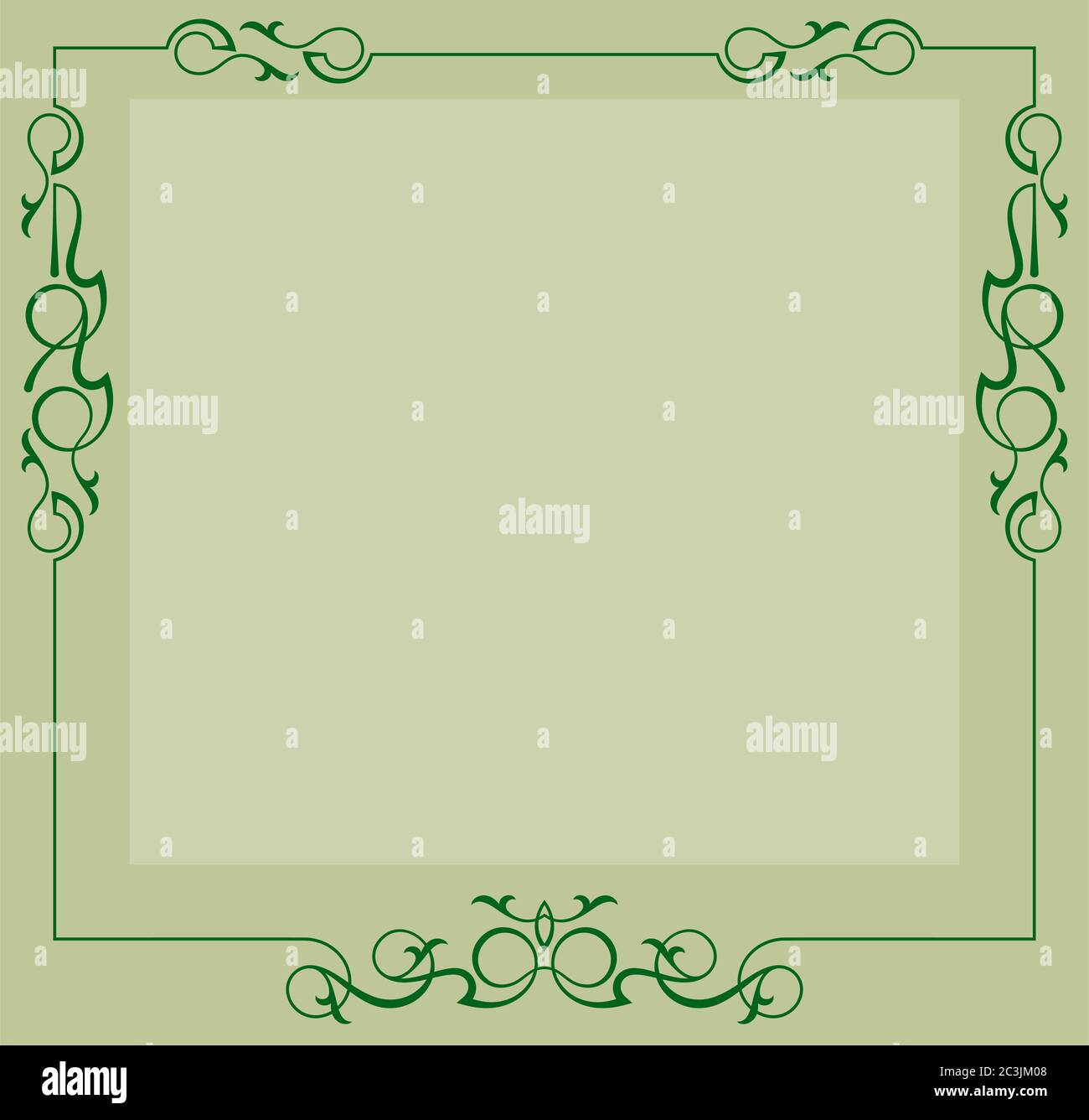 Frame Border Design Vector Illustration Stock Vector Image & Art - Alamy