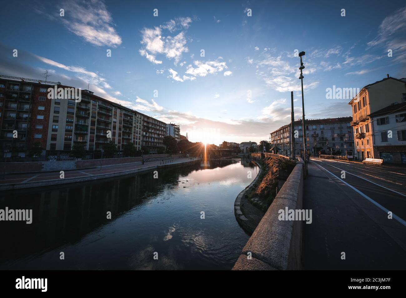 Aerial shot reflective river hi-res stock photography and images - Alamy
