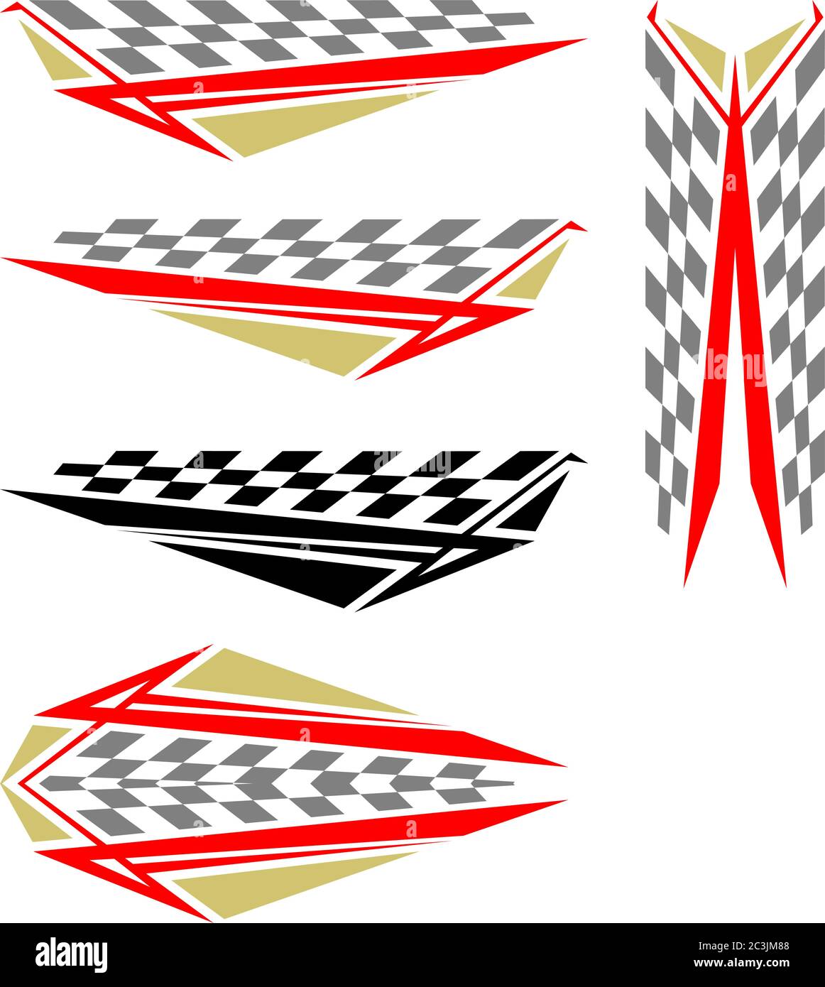 Vehicle Graphics, Stripe : Vinyl Ready Vector Art Stock Vector Image ...