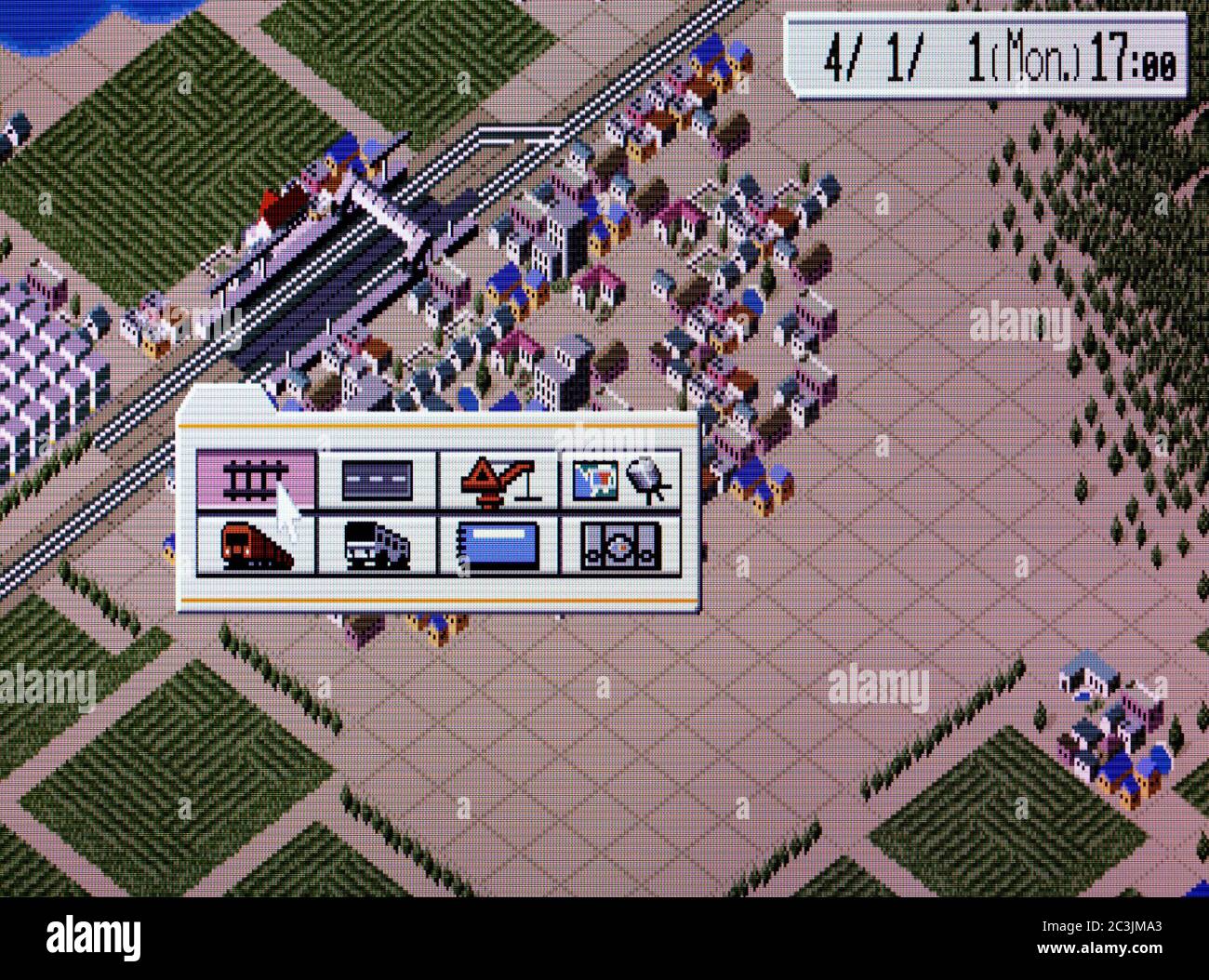 A-Train - Sony Playstation 1 PS1 PSX - Editorial use only Stock Photo ...