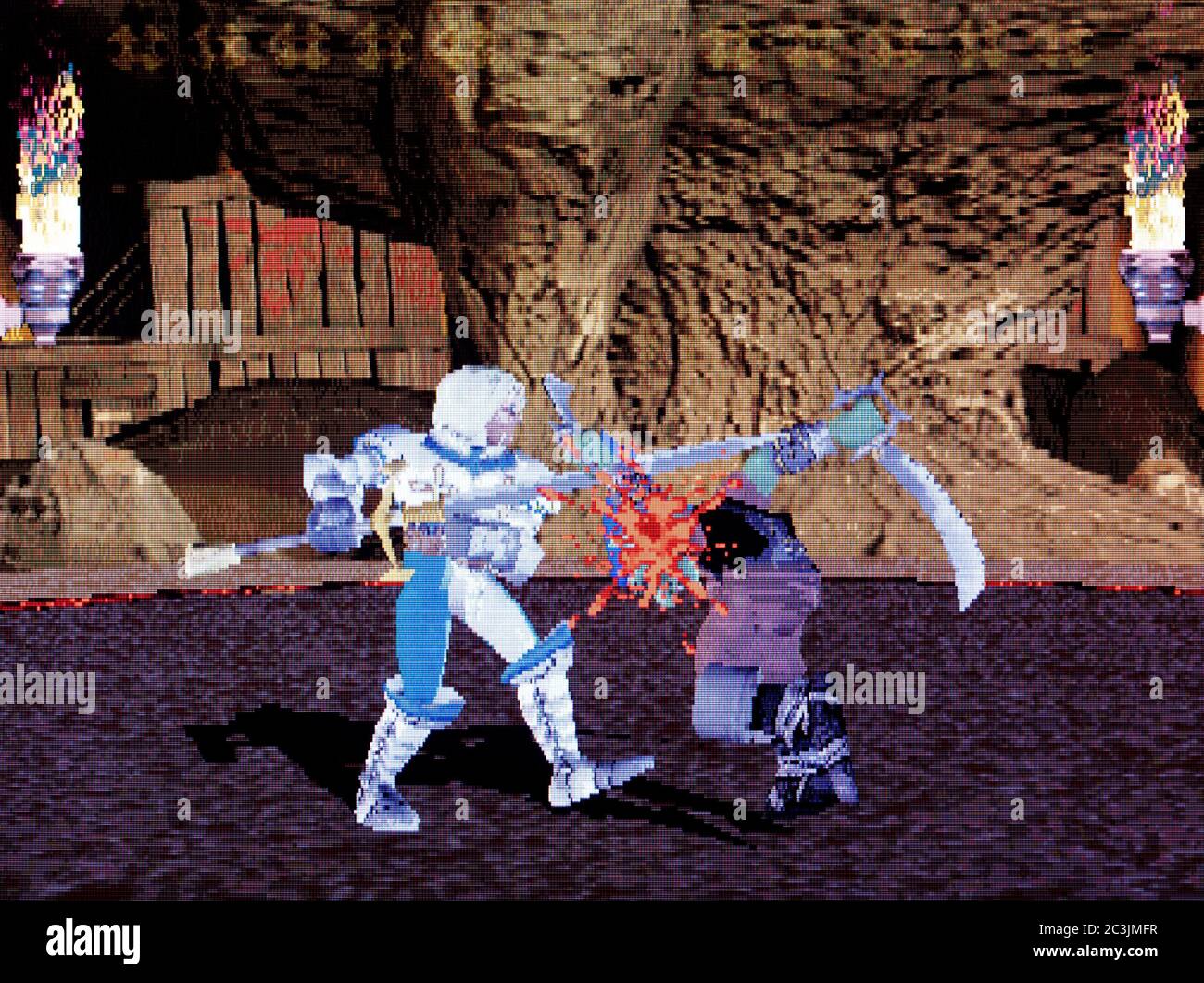 AD&D Iron & Blood - Sony Playstation 1 PS1 PSX - Editorial use only ...