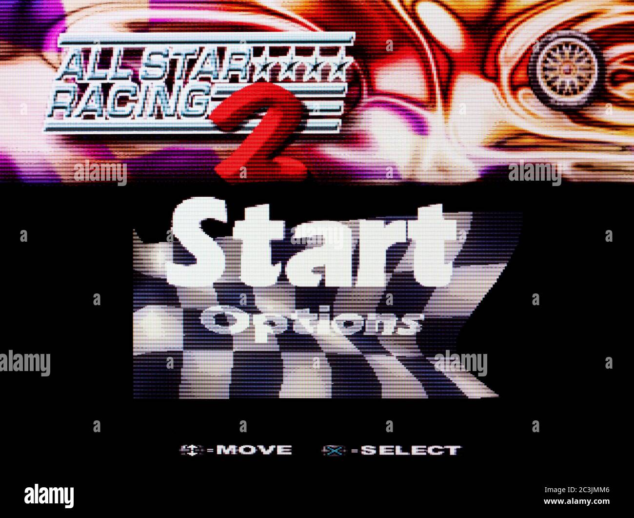 All Star Racing 2 - Sony Playstation 1 PS1 PSX - Editorial use only ...