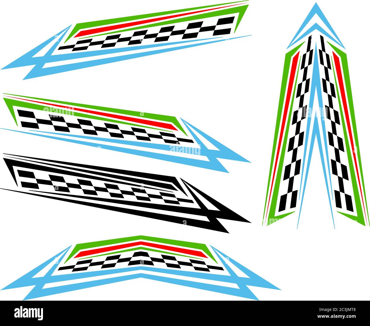 Vehicle Graphics, Stripe : Vinyl Ready Vector Art Stock Vector Image ...
