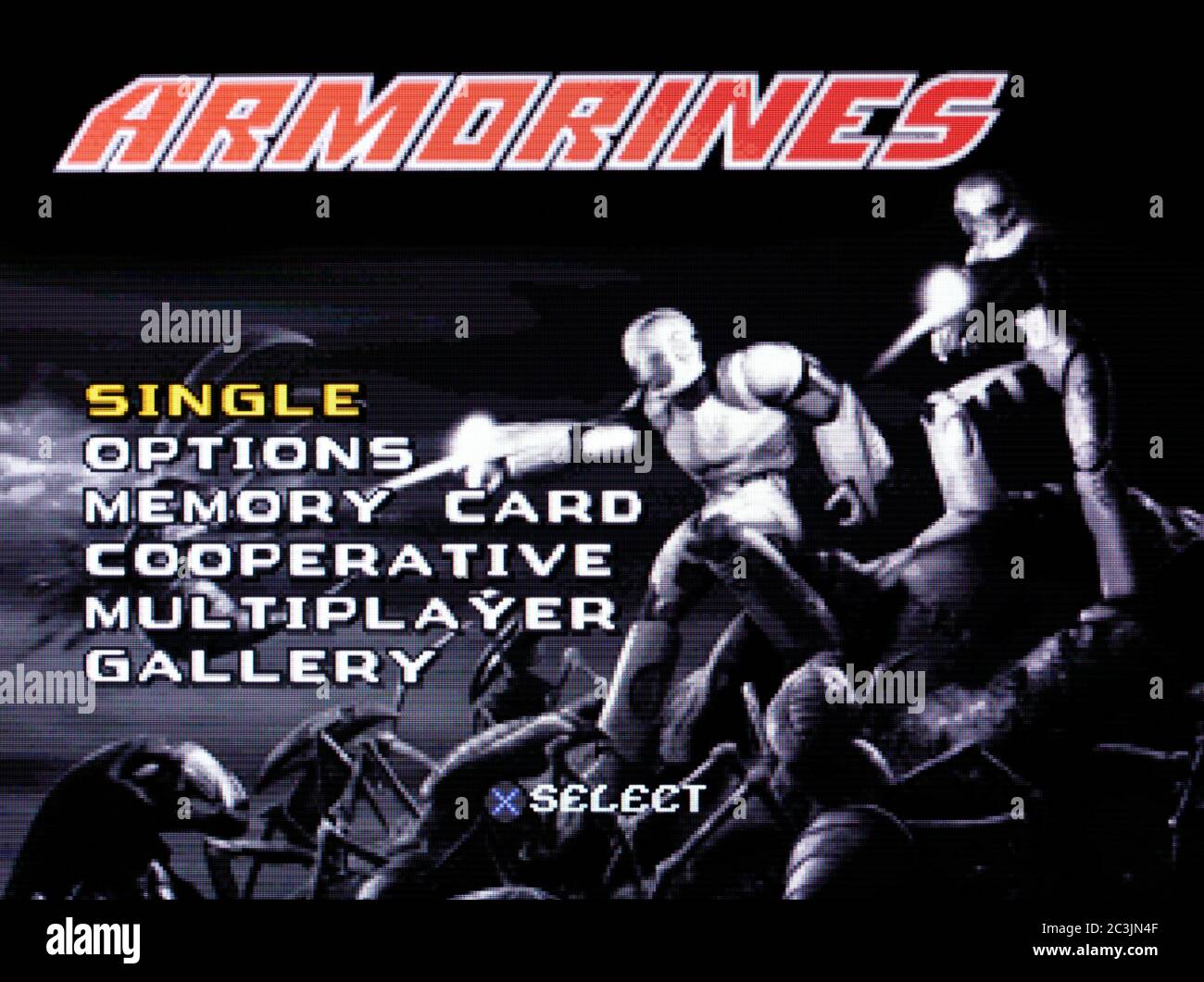 Armorines - Sony Playstation 1 PS1 PSX - Editorial use only Stock Photo ...