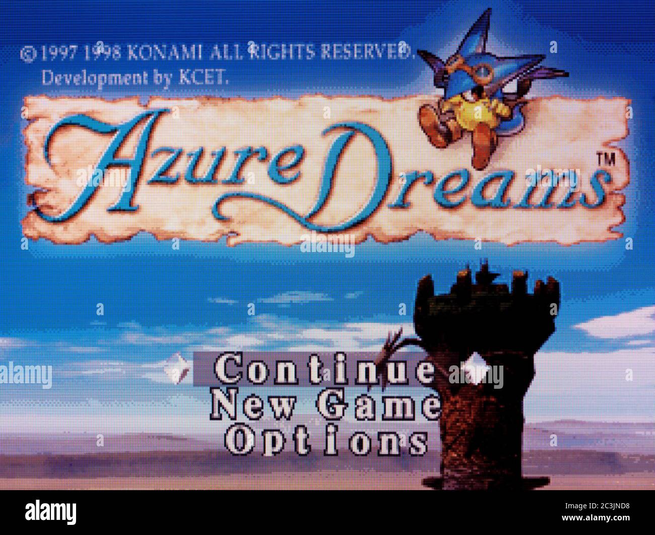 Azure Dreams - Sony Playstation 1 PS1 PSX - Editorial use only Stock ...