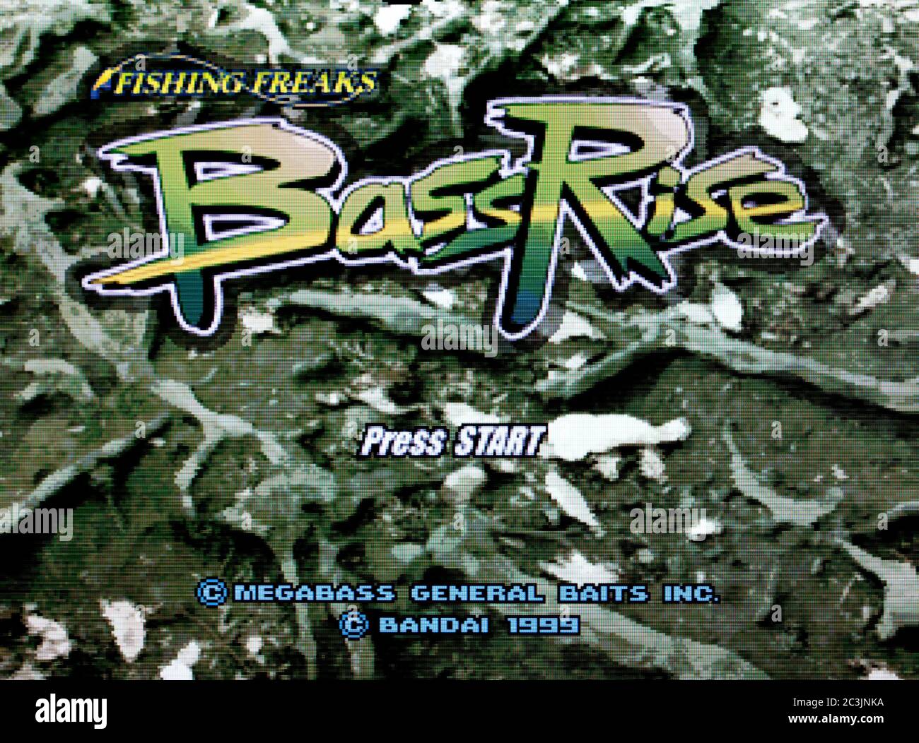Bass Rise Fishing Freaks - Sony Playstation 1 PS1 PSX - Editorial use ...