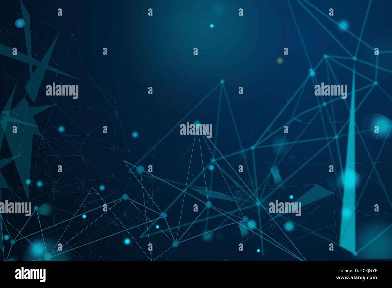 Dark blue black plexus technology Stock Vector Images - Alamy