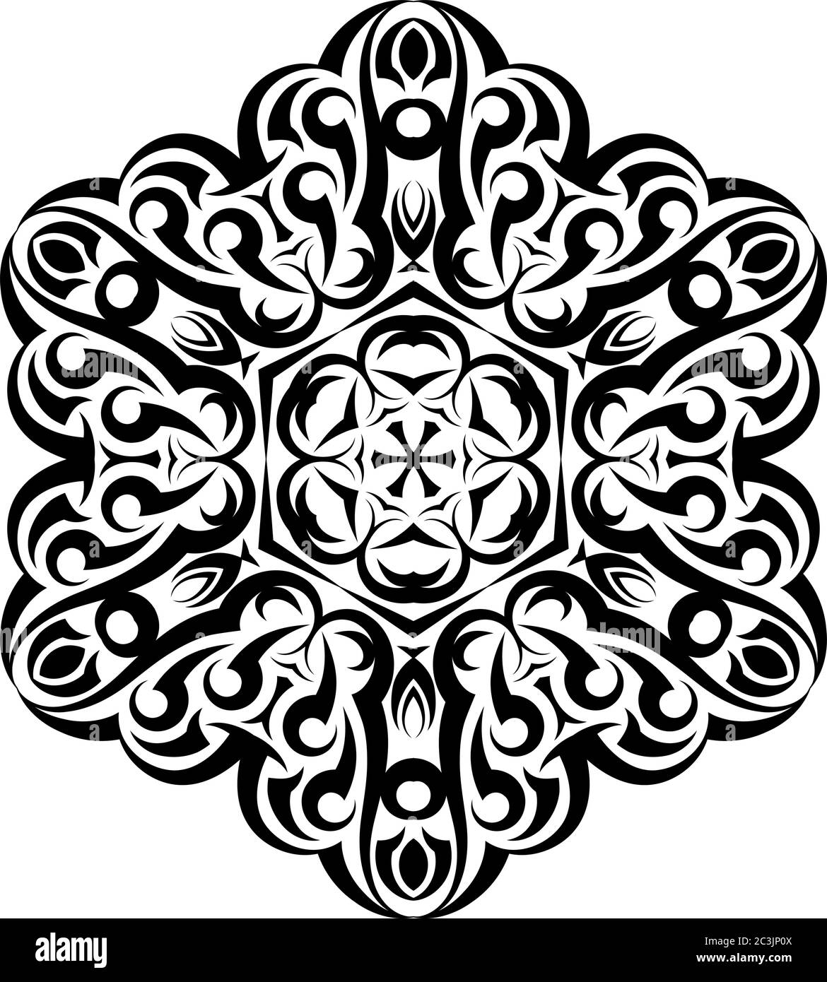 Tribal Tattoo Design Vector Art Stock Vector Image & Art - Alamy