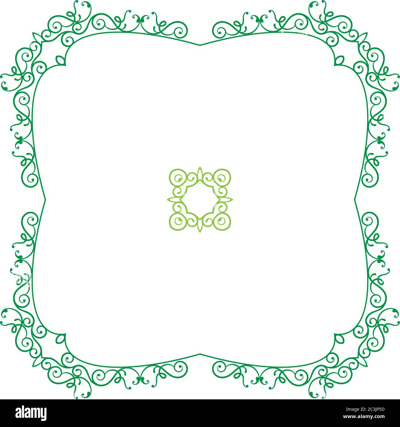 Frame Border Design Vector Illustration Stock Vector Image & Art - Alamy